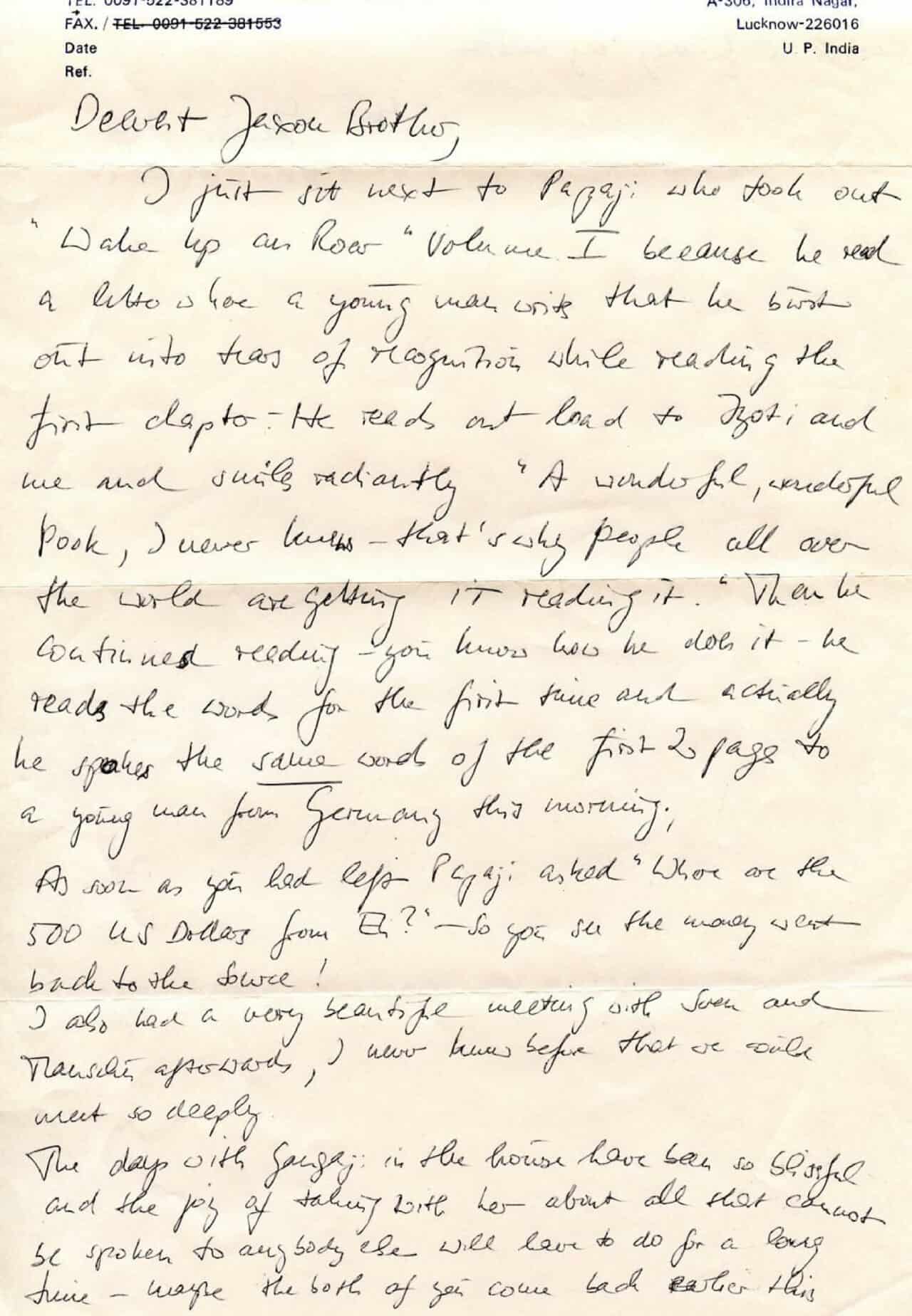 Papaji Letters - The Leela Foundation